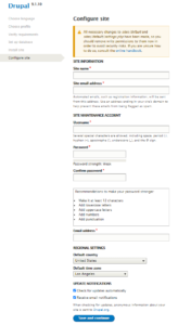 Drupal One-Click Installation - Evoxt