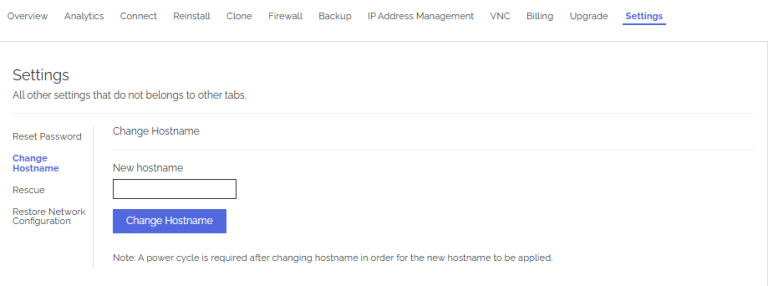 Update your VM’s hostname. Note: After changing the hostname, restart your VM for the changes to ...