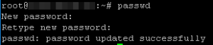 For security reasons, Linux does not display your password while typing.