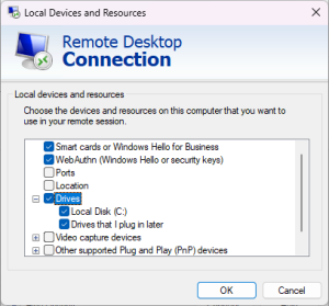 Connect. In the VPS File Explorer, the drives appear as, for example, C ...