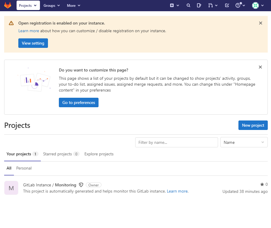 Gitlab One-Click Installation - 益沃斯